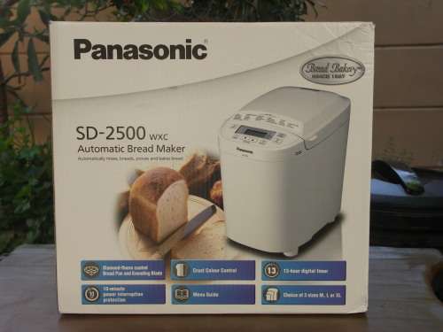 Bread Makers - PANASONIC AUTOMATIC BREAD MAKER MODEL SD-2500 was listed for 3,950.00 on 21 Feb ...